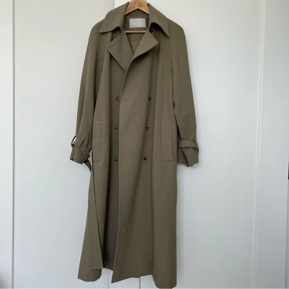 OAK + FORT | Jackets & Coats | Oak Fort Viral Oversized Trench Coat ...
